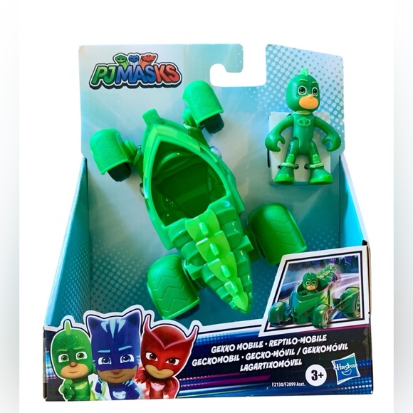 Hasbro | Toys | Pj Mask Gekko Mobile Small Toy Action Figure New | Poshmark